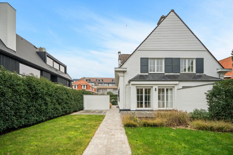 Charmante maison jumelée au cœur de Knokke, à deux pas de la mer | cauwe